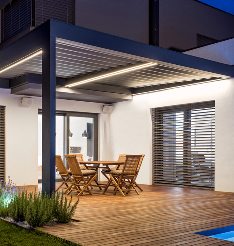 Faltdach Pergola - Luxury Pergola